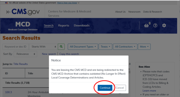 How to find Medicare coverage documents – International ATMO, Inc.