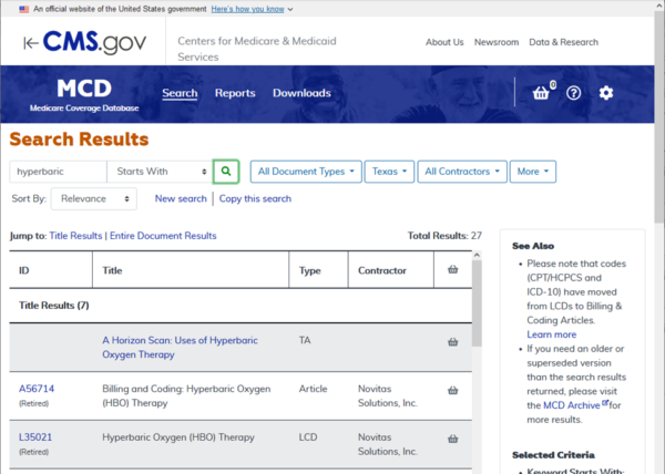 How to find Medicare coverage documents – International ATMO, Inc.
